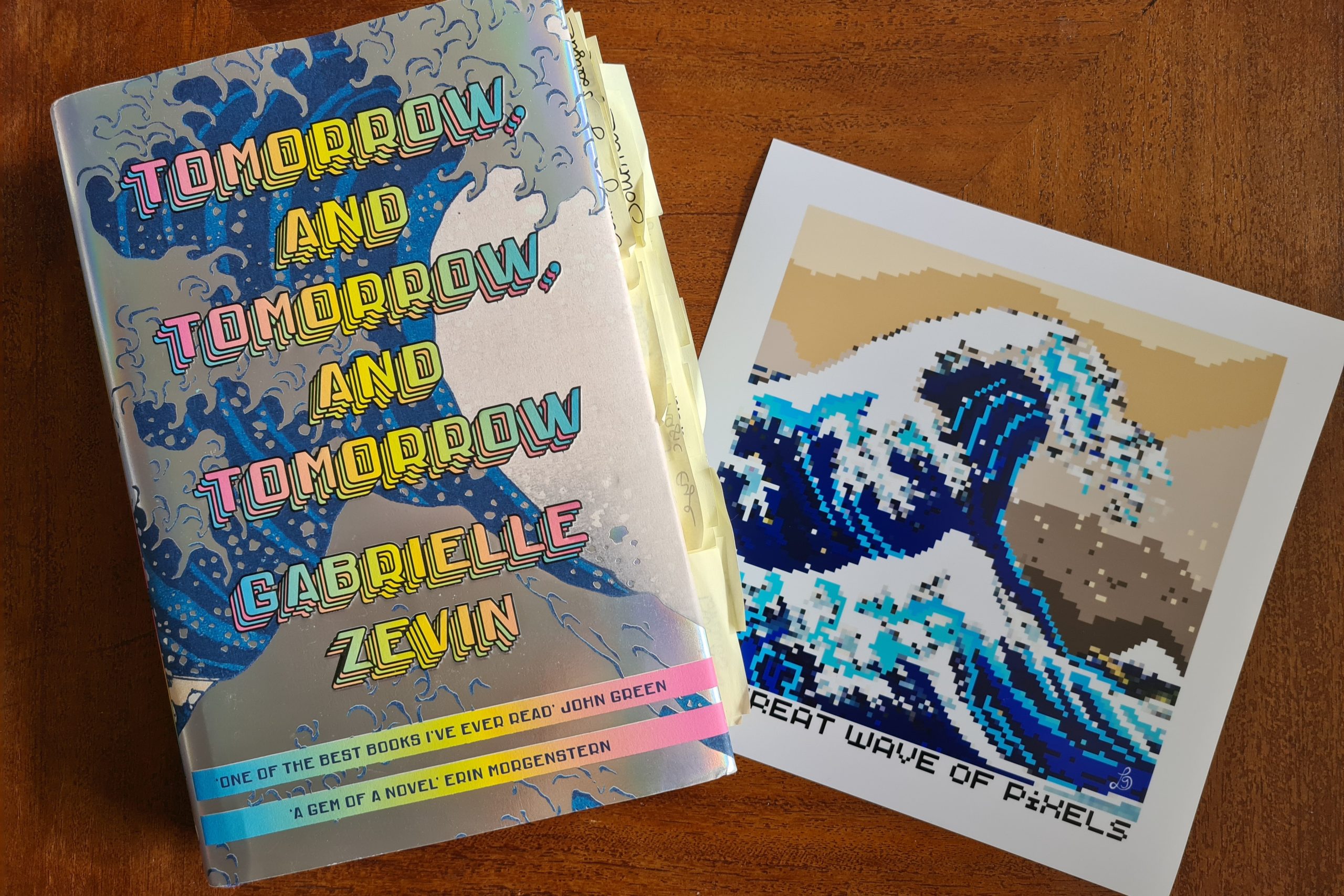 Geek Craft | Making of "The Great Wave of Pixels" - geeksantiques.de