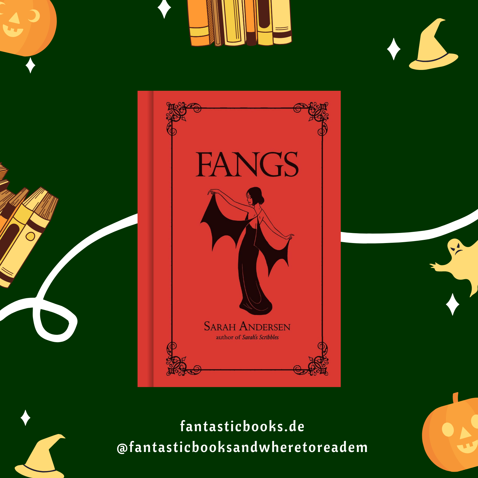 Booktober | Fangs von Sarah Andersen - geeksantiques.de